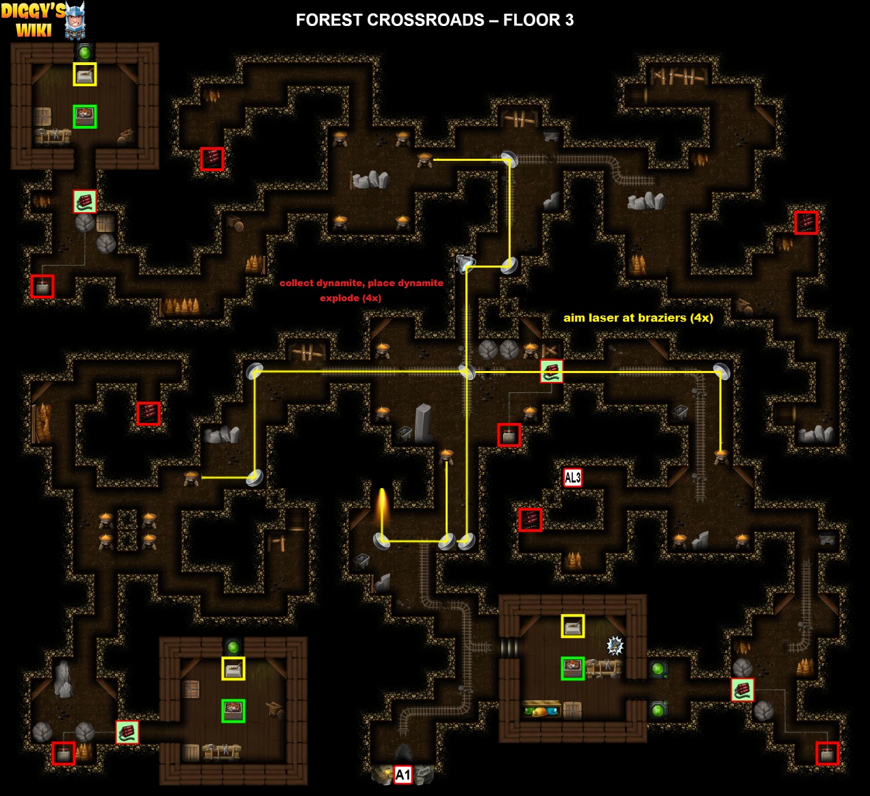 Forest Crossroads - Christmas 2025 - Diggy's Adventure | Diggy's Guide