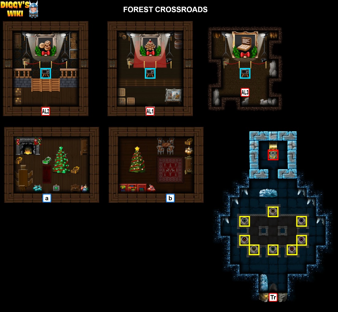 Forest Crossroads - Christmas 2025 - Diggy's Adventure | Diggy's Guide