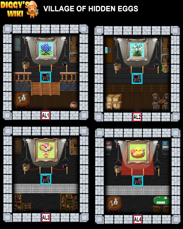 Village Of Hidden Eggs - Easter 2018 Remastered - Diggy's Adventure ...