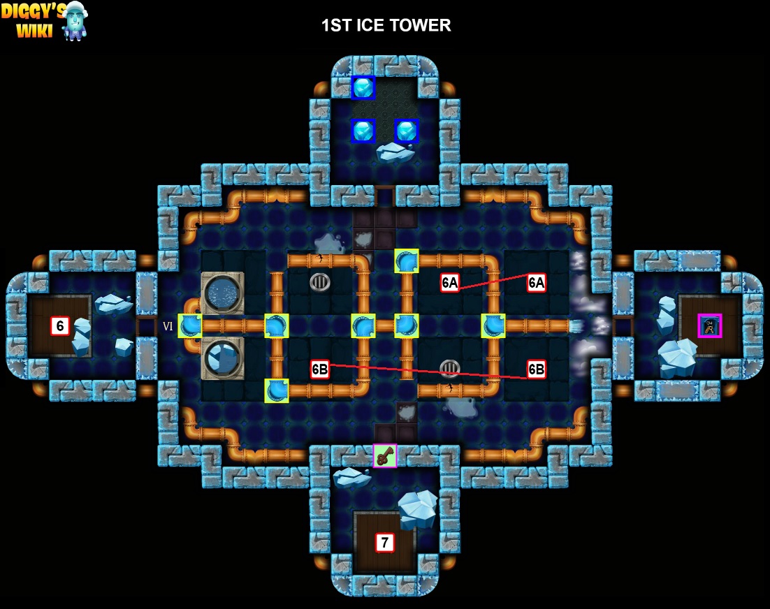 1st Ice Tower - Ice Marquess Remastered - Diggy's Adventure | Diggy's Guide