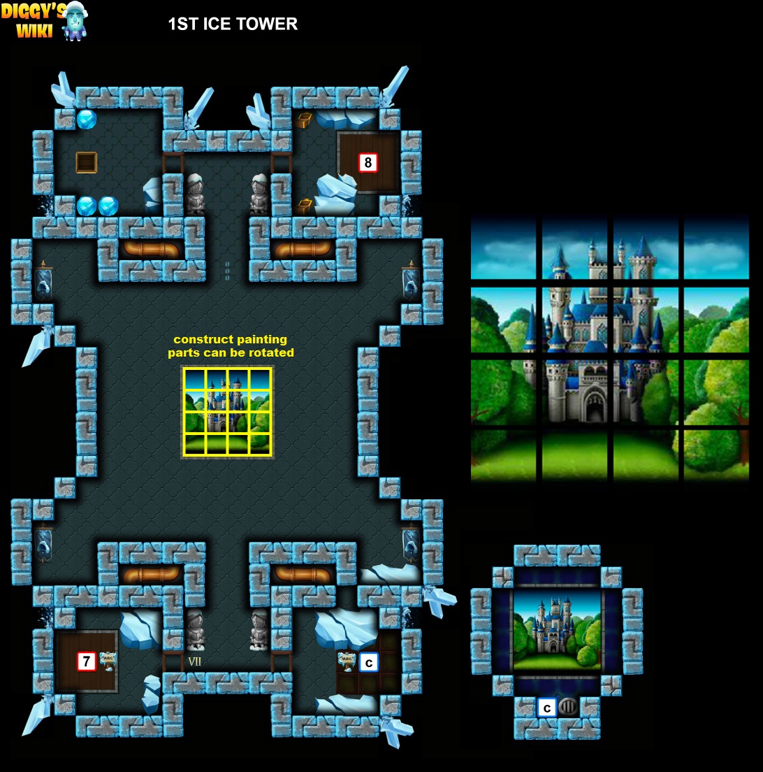 1st Ice Tower - Ice Marquess Remastered - Diggy's Adventure | Diggy's Guide